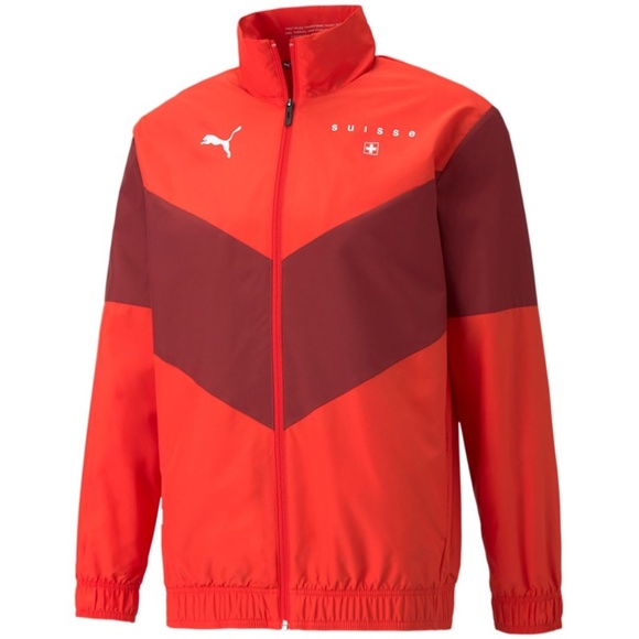 Puma | Jackets & Coats | Nwt Mens Medium Puma X First Mile Switzerland Jacket National Soccer ...